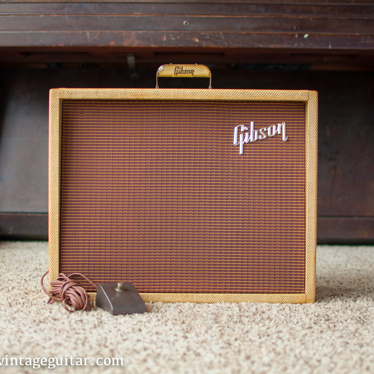 Vintage 1960 Gibson GA-18 Explorer guitar amplifier – True Vintage Guitar