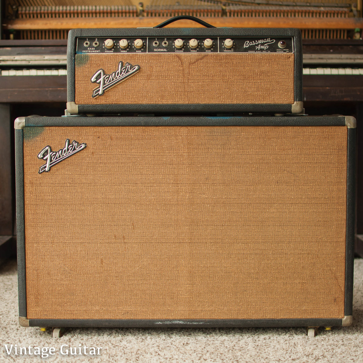 Vintage 1964 Fender Bassman 6G6-B – True Vintage Guitar