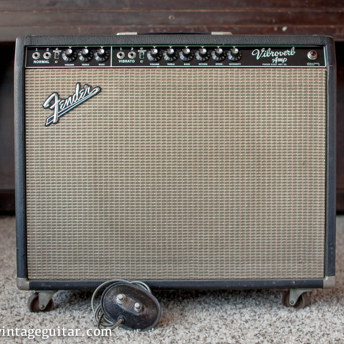 1964 Fender Vibroverb-Amp guitar amplifier – True Vintage Guitar