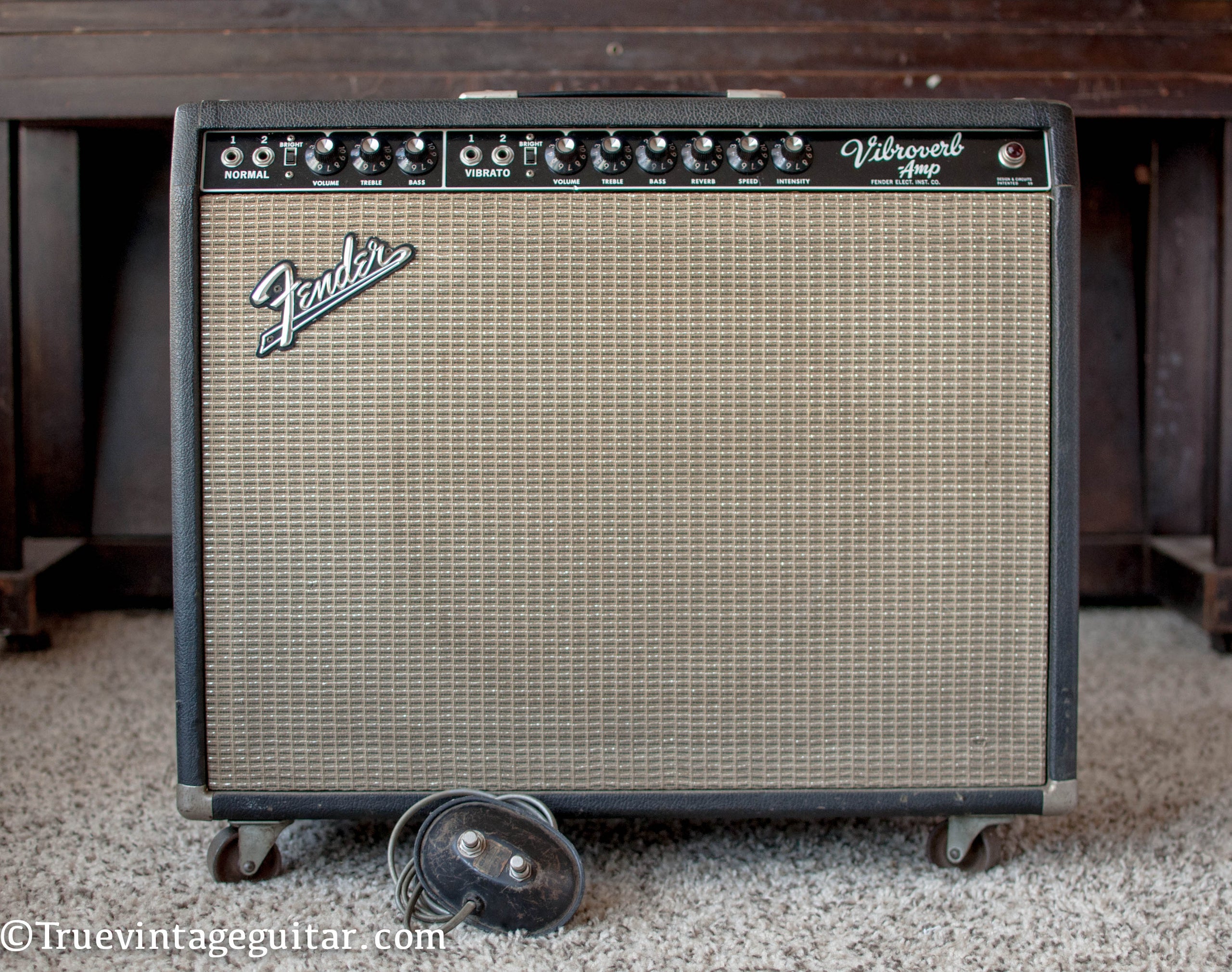 1964 Fender Vibroverb-Amp guitar amplifier – True Vintage Guitar