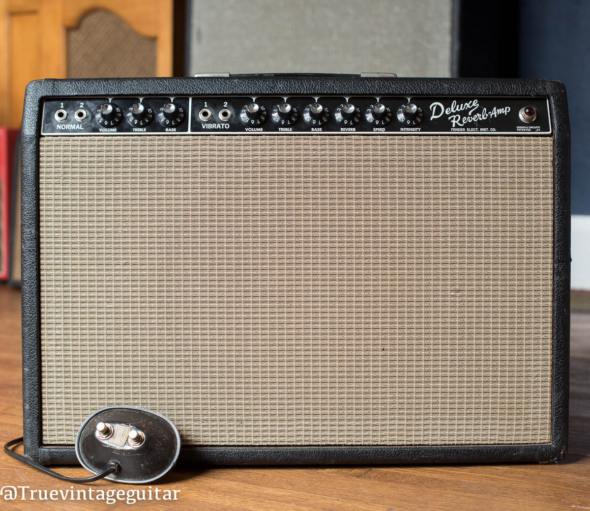 Vintage 1965 Fender Deluxe Reverb-Amp – True Vintage Guitar
