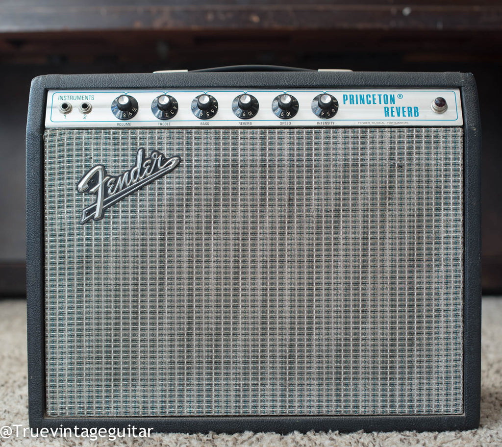 Vintage 1973 Fender Princeton Reverb guitar amp – True Vintage Guitar