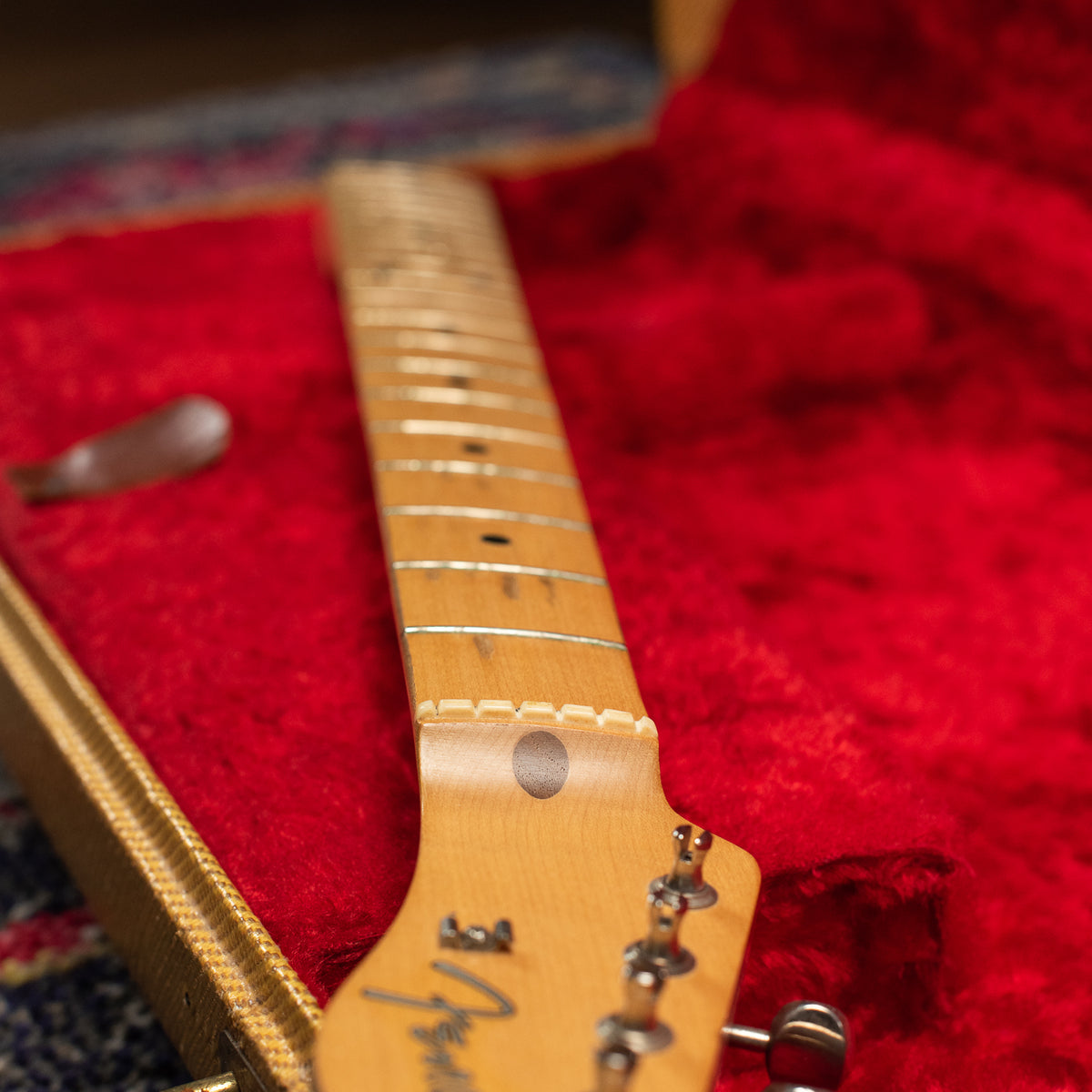 1957 Fender Telecaster Neck pictures – True Vintage Guitar