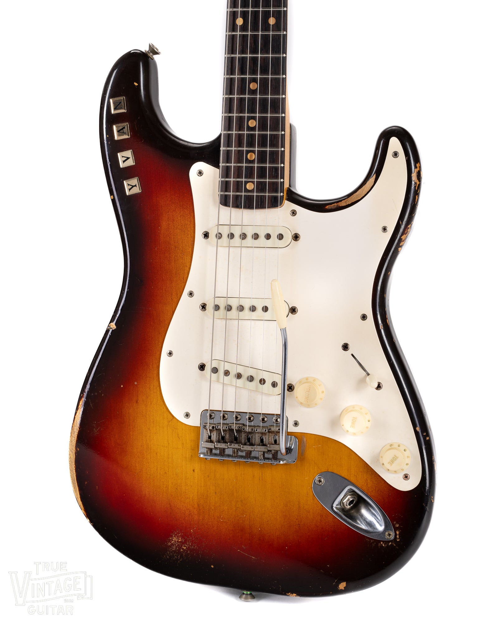 1959 Fender Stratocaster Sunburst – True Vintage Guitar