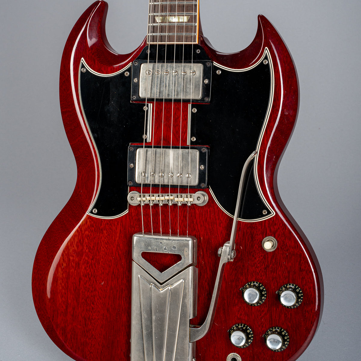 1963 Gibson Les Paul Standard Cherry Double Guard Fat Neck – True ...