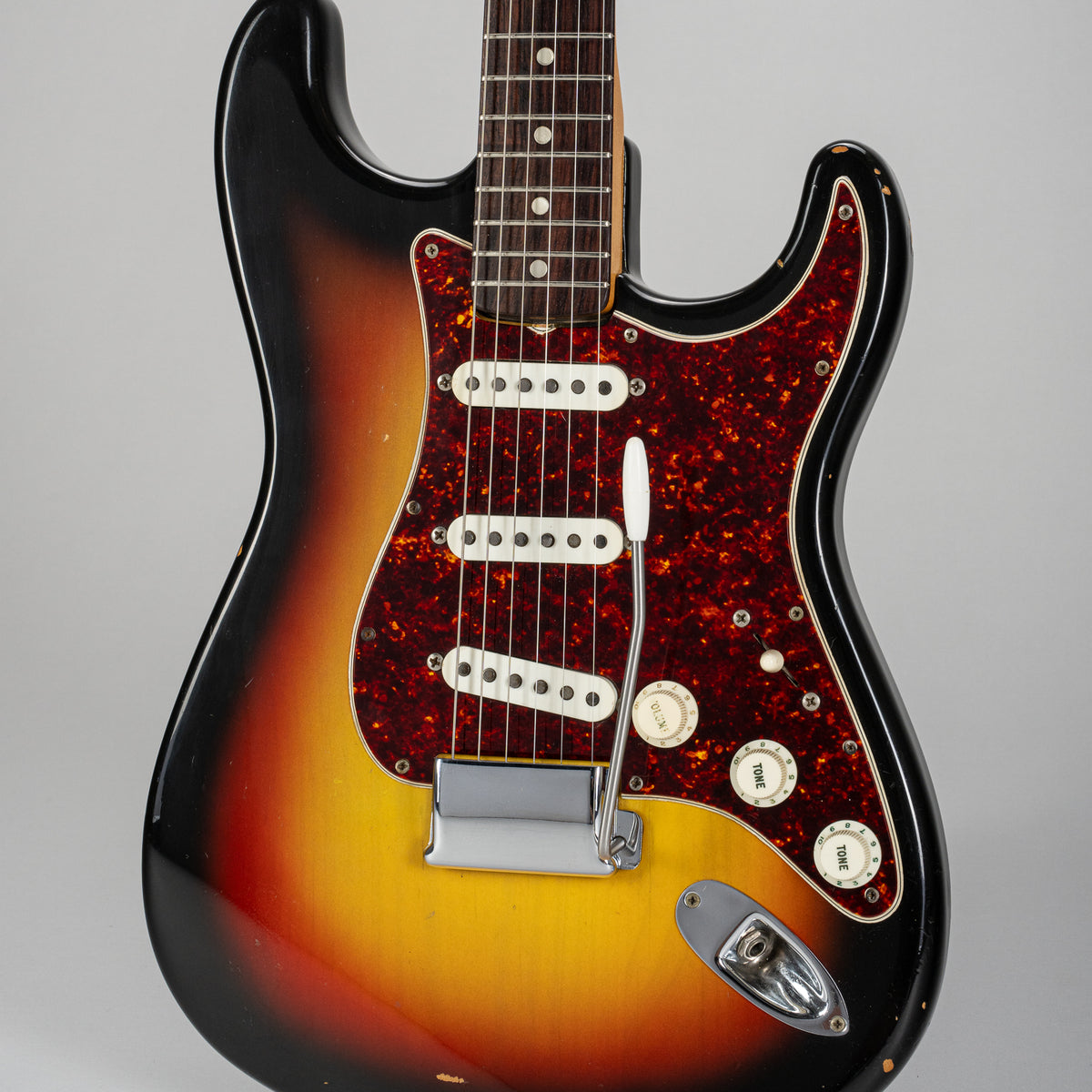 1967 Fender Stratocaster Sunburst Tortoise Shell Pickguard – True ...