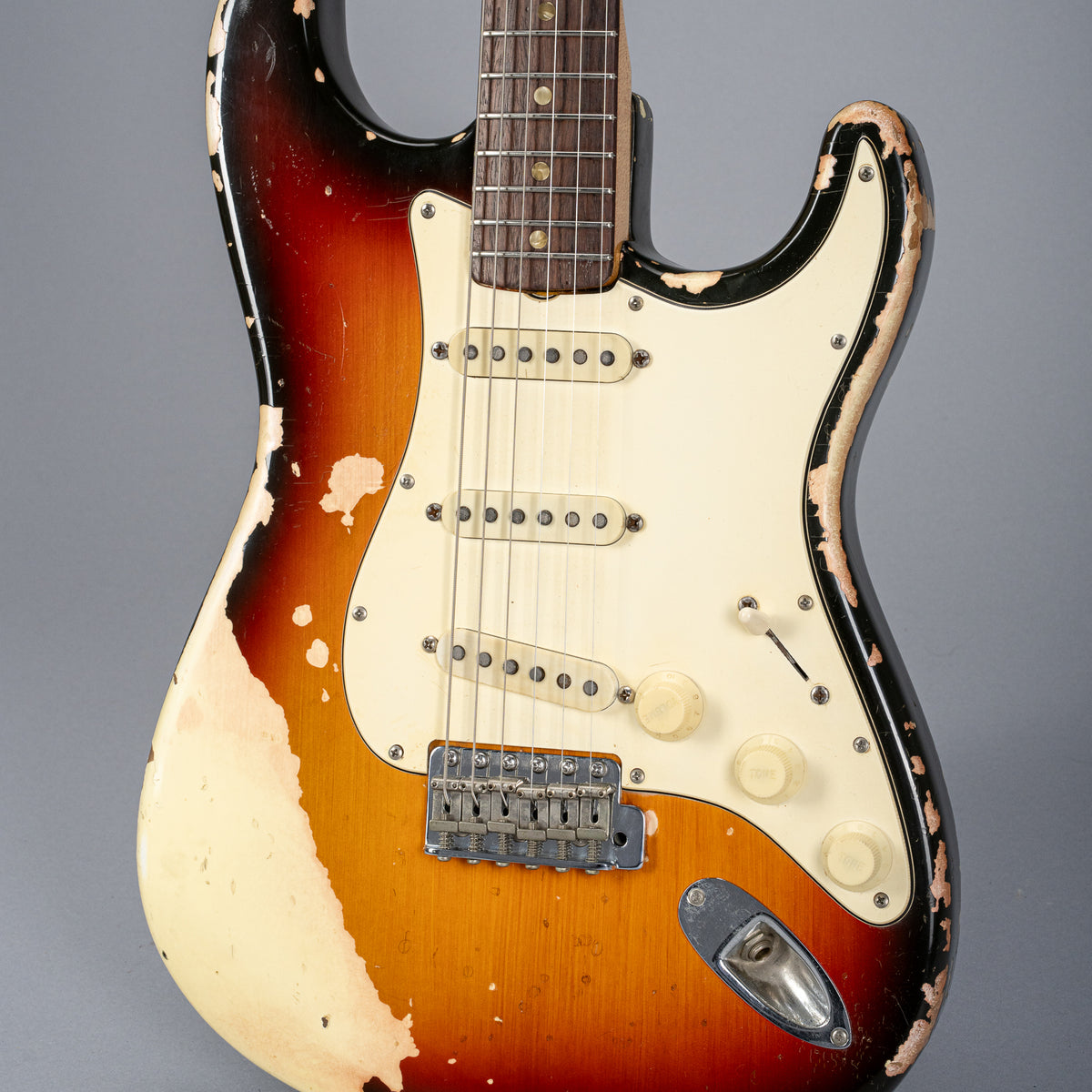 1970 Fender Stratocaster Faux Burst – True Vintage Guitar