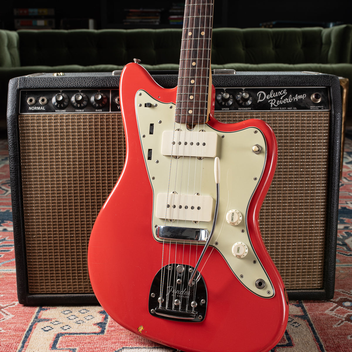 Fender Jazzmaster Fiesta Red 1963 – True Vintage Guitar