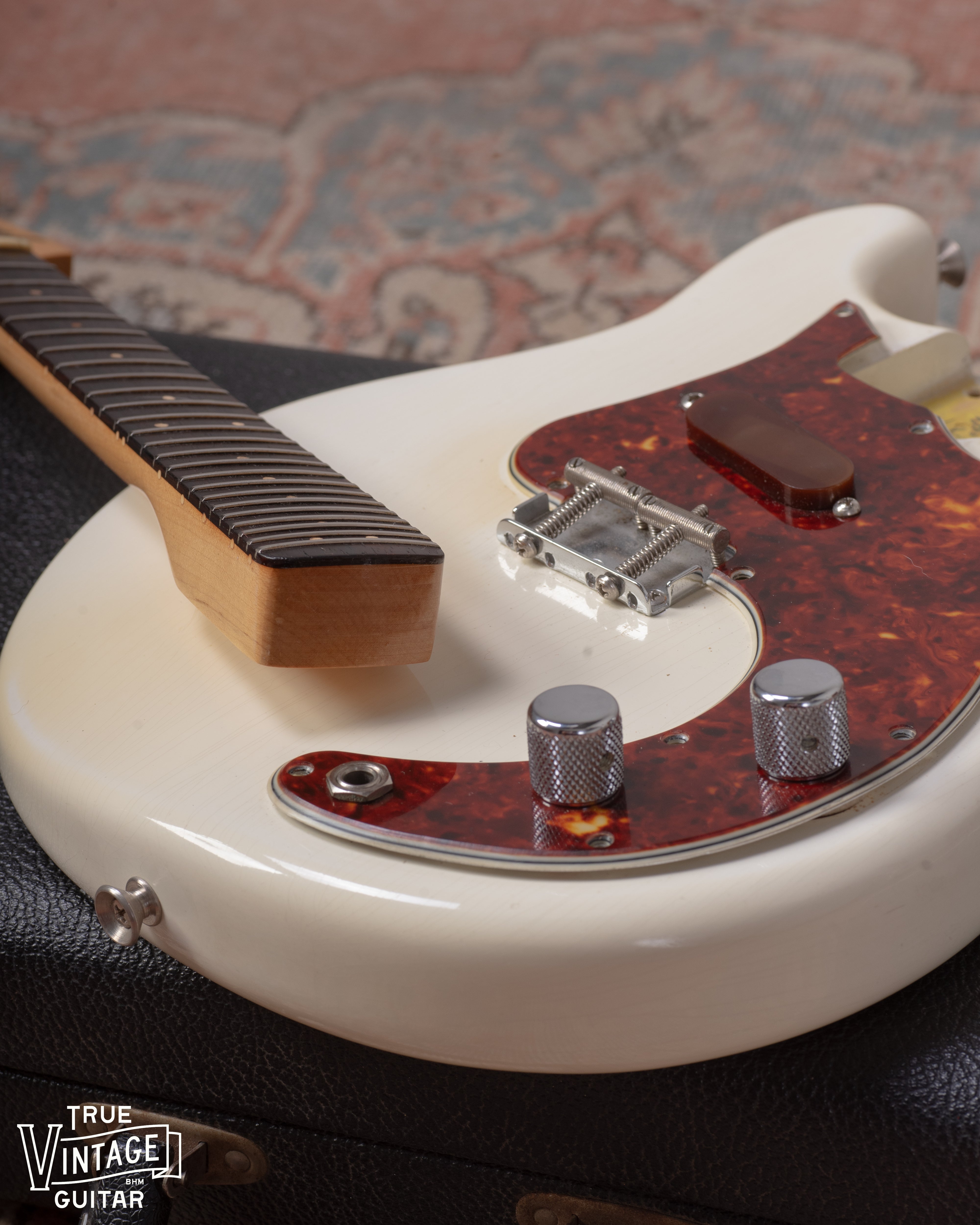 1966 Fender Electric Mandolin Olympic White – True Vintage Guitar