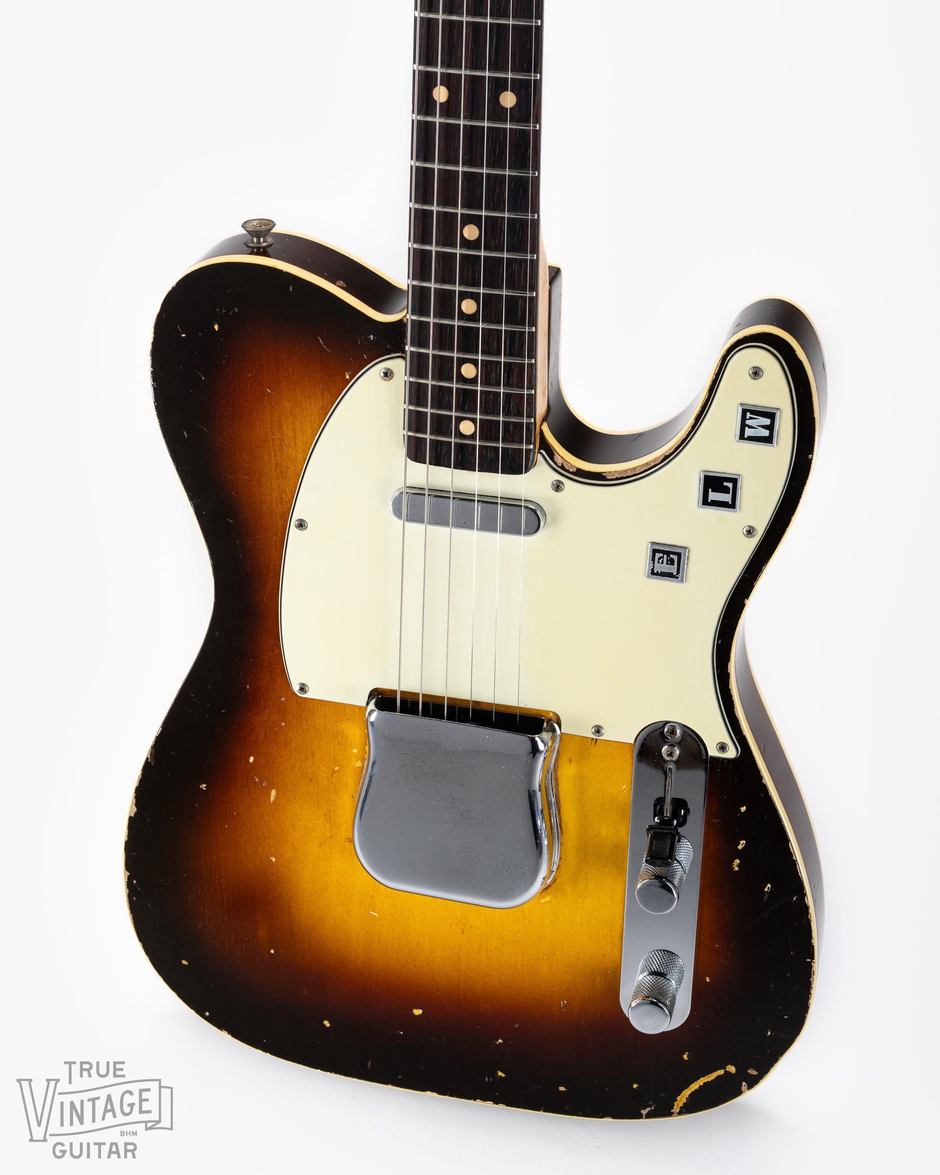 1960 Fender Custom Telecaster Sunburst – True Vintage Guitar