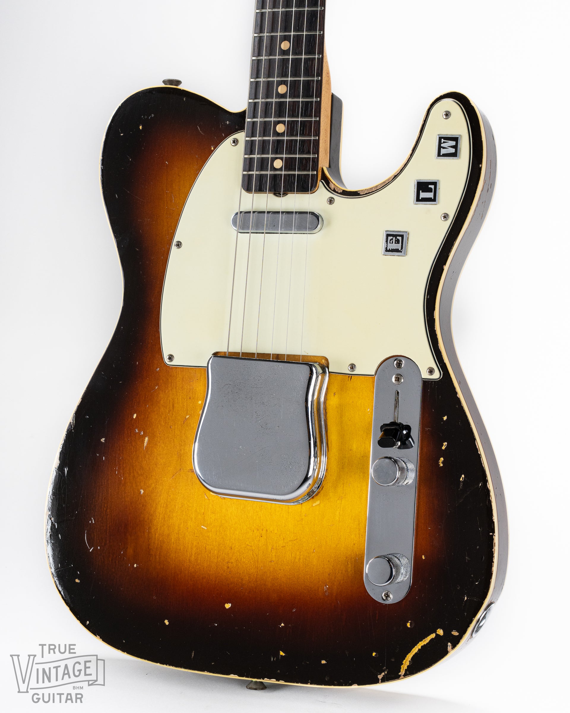 1960 Fender Custom Telecaster Sunburst – True Vintage Guitar