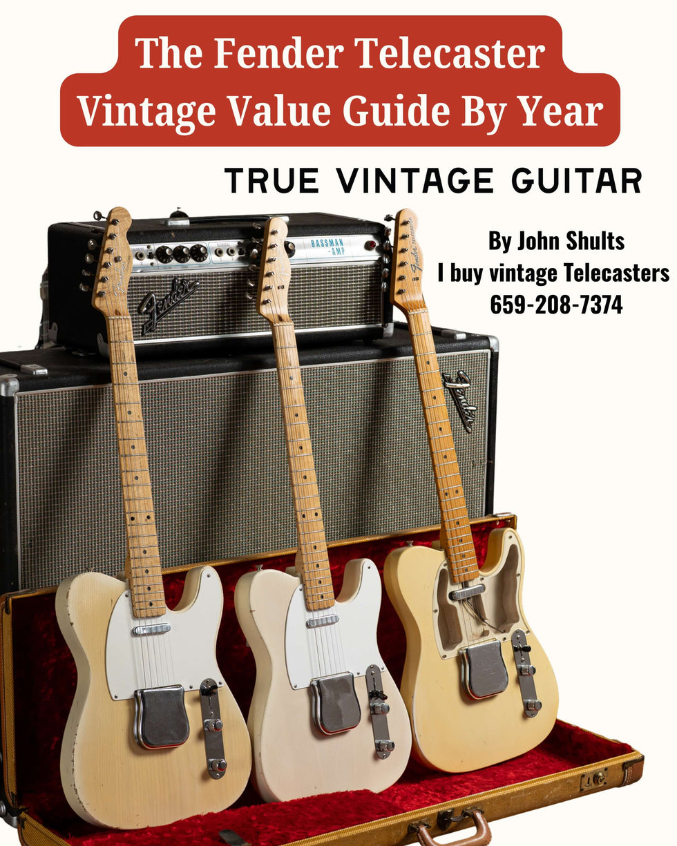 Telecaster Values by Year: How Much Is a Vintage Telecaster Worth ...