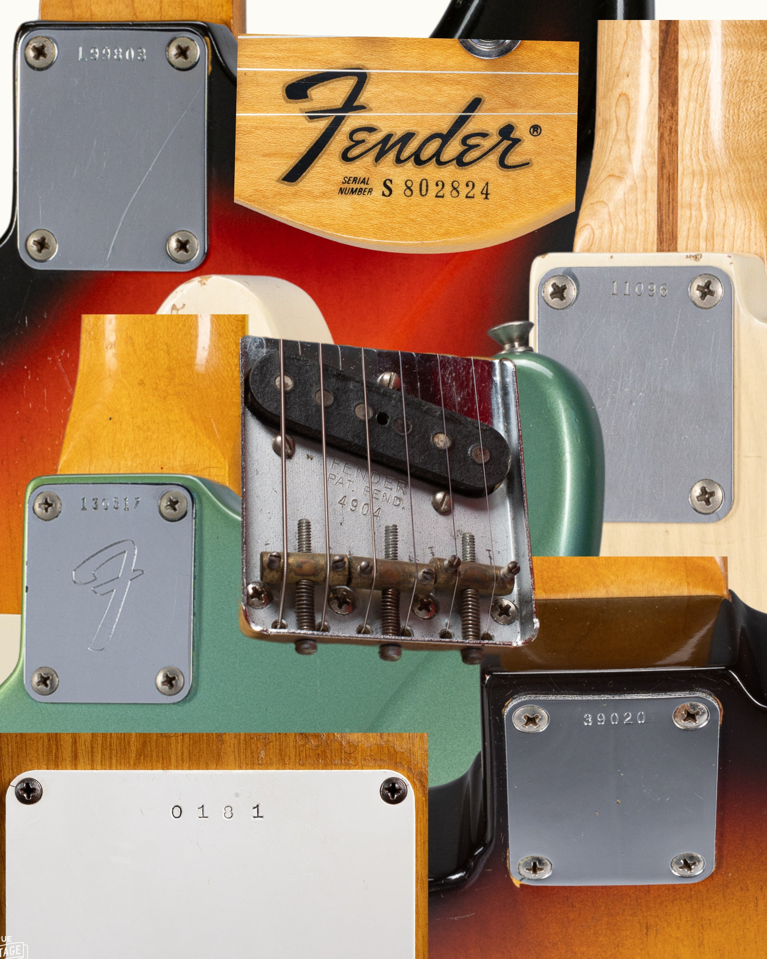 Lookup A Serial Number - Vintage Gibson or Fender Guitars – True ...