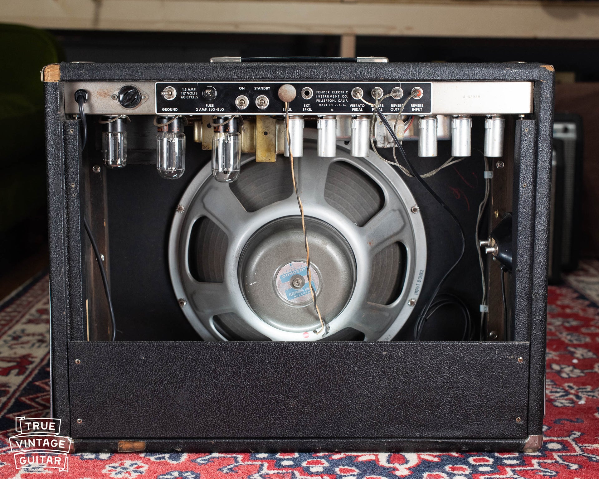 1964 Fender Vibroverb Amp – True Vintage Guitar