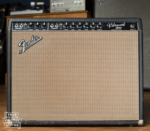 1964 Fender Vibroverb vintage guitar amplifier – True Vintage Guitar