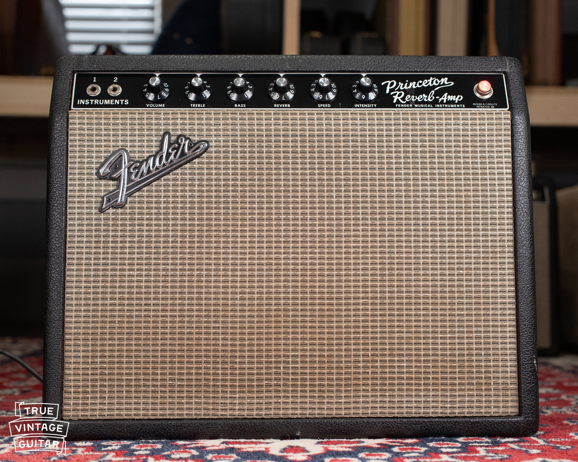 1965 Fender Princeton Reverb Amp – True Vintage Guitar