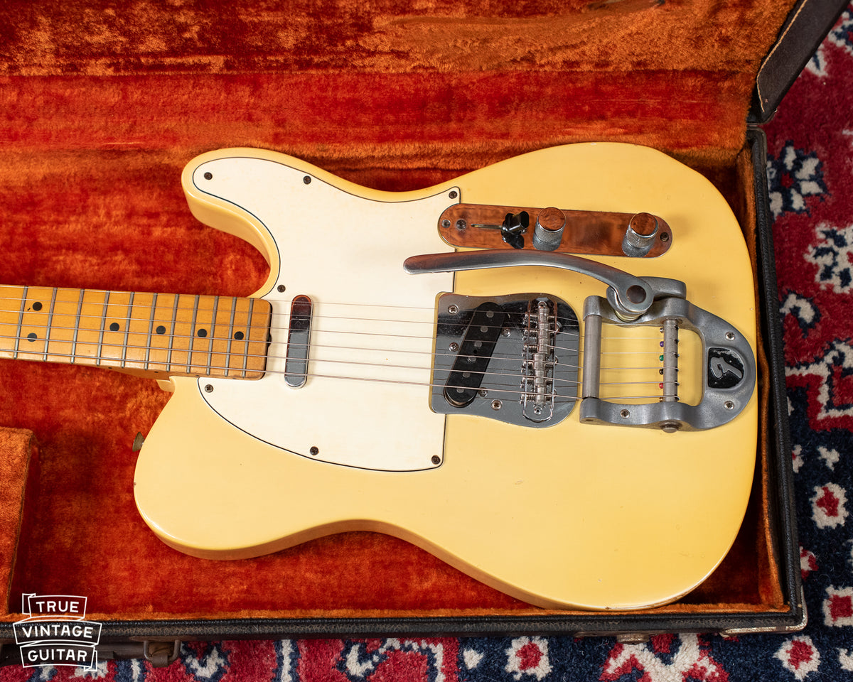 1967 Fender Telecaster Blond Bigsby – True Vintage Guitar