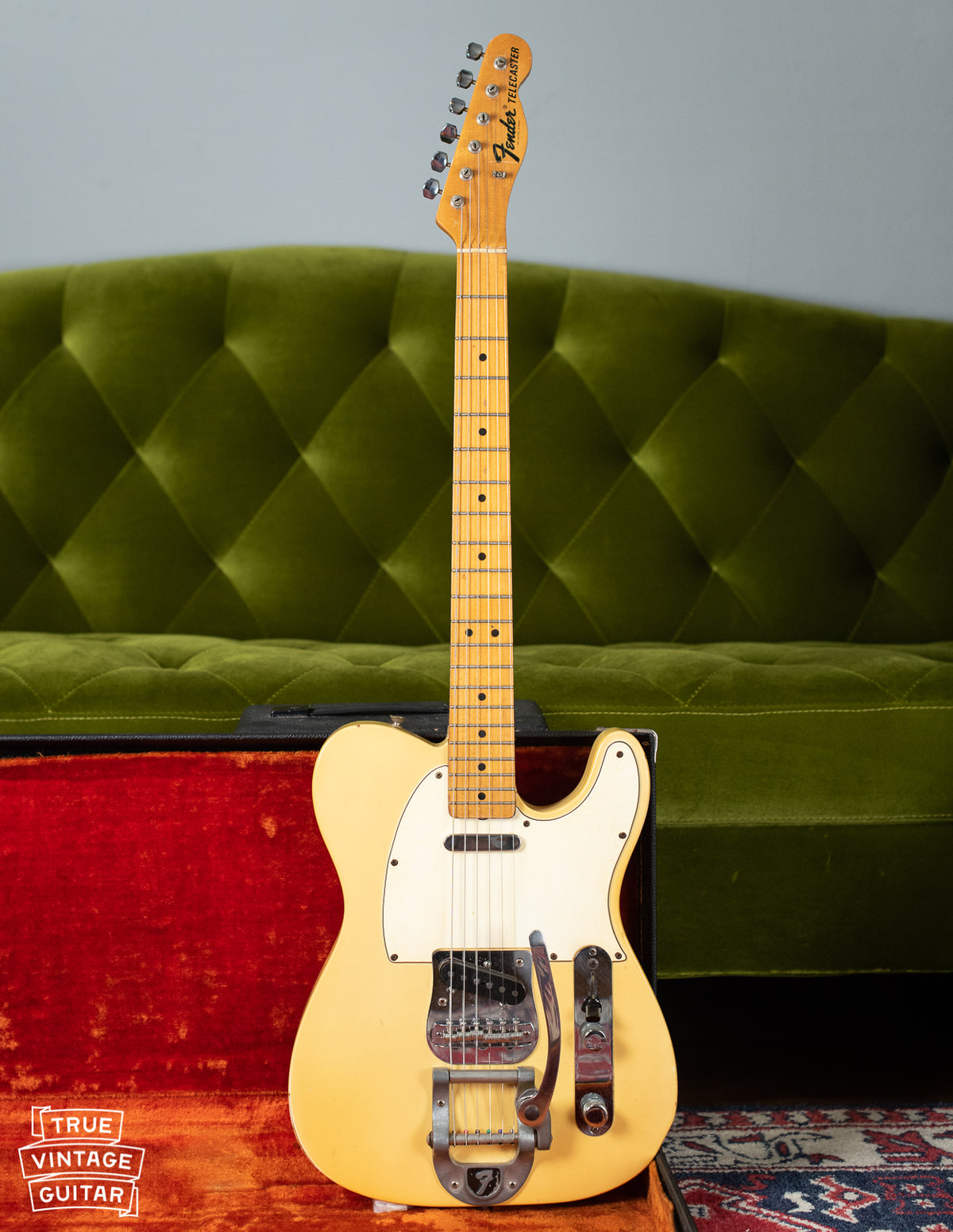 1967 Fender Telecaster Blond Bigsby – True Vintage Guitar