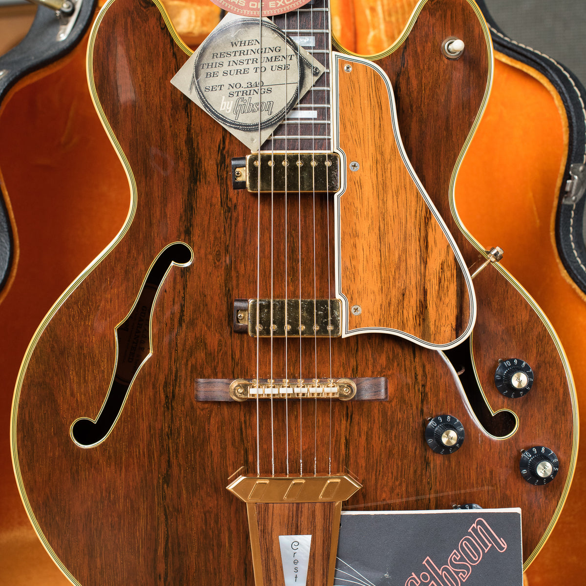 Vintage 1970 Gibson Crest Gold guitar – True Vintage Guitar