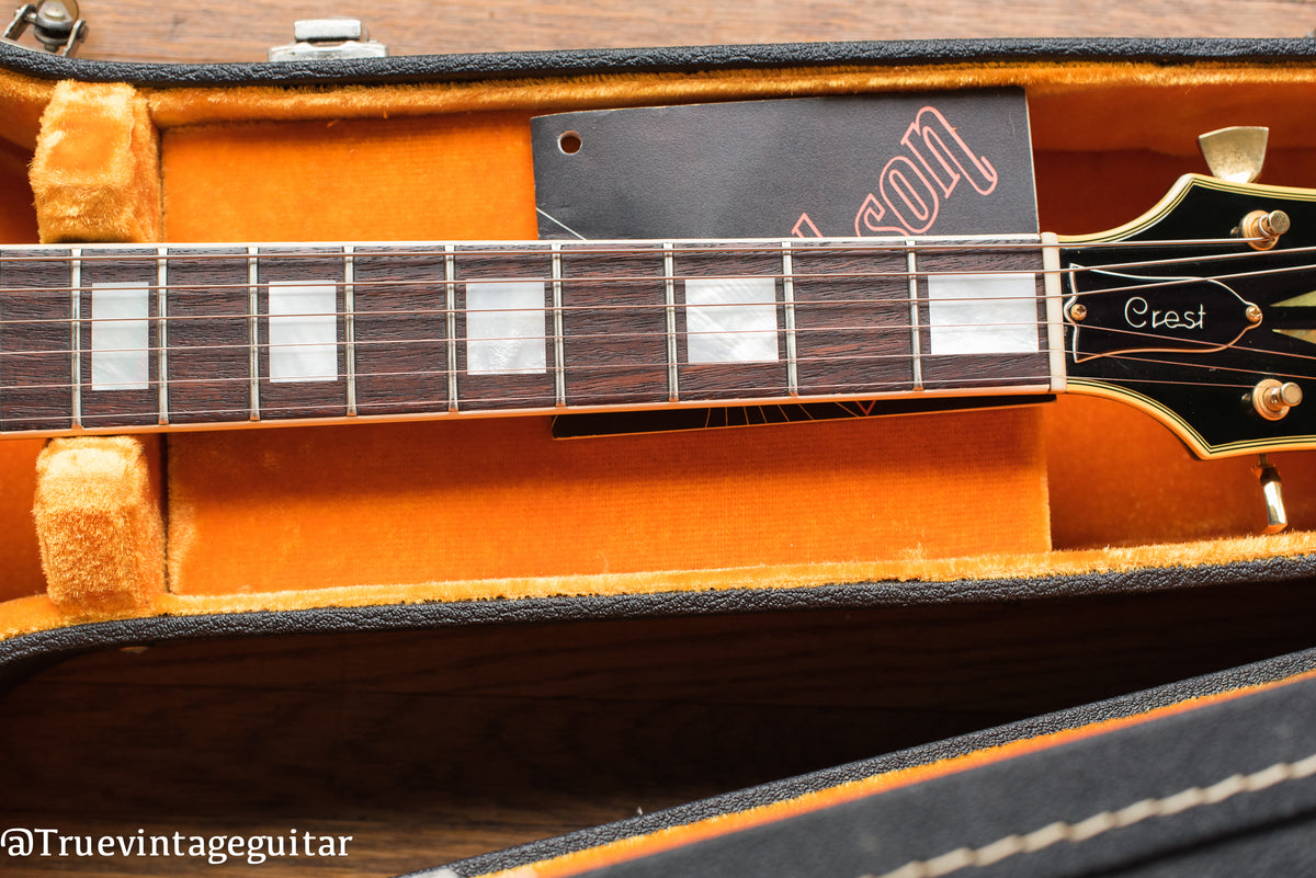 Vintage 1970 Gibson Crest Gold guitar – True Vintage Guitar