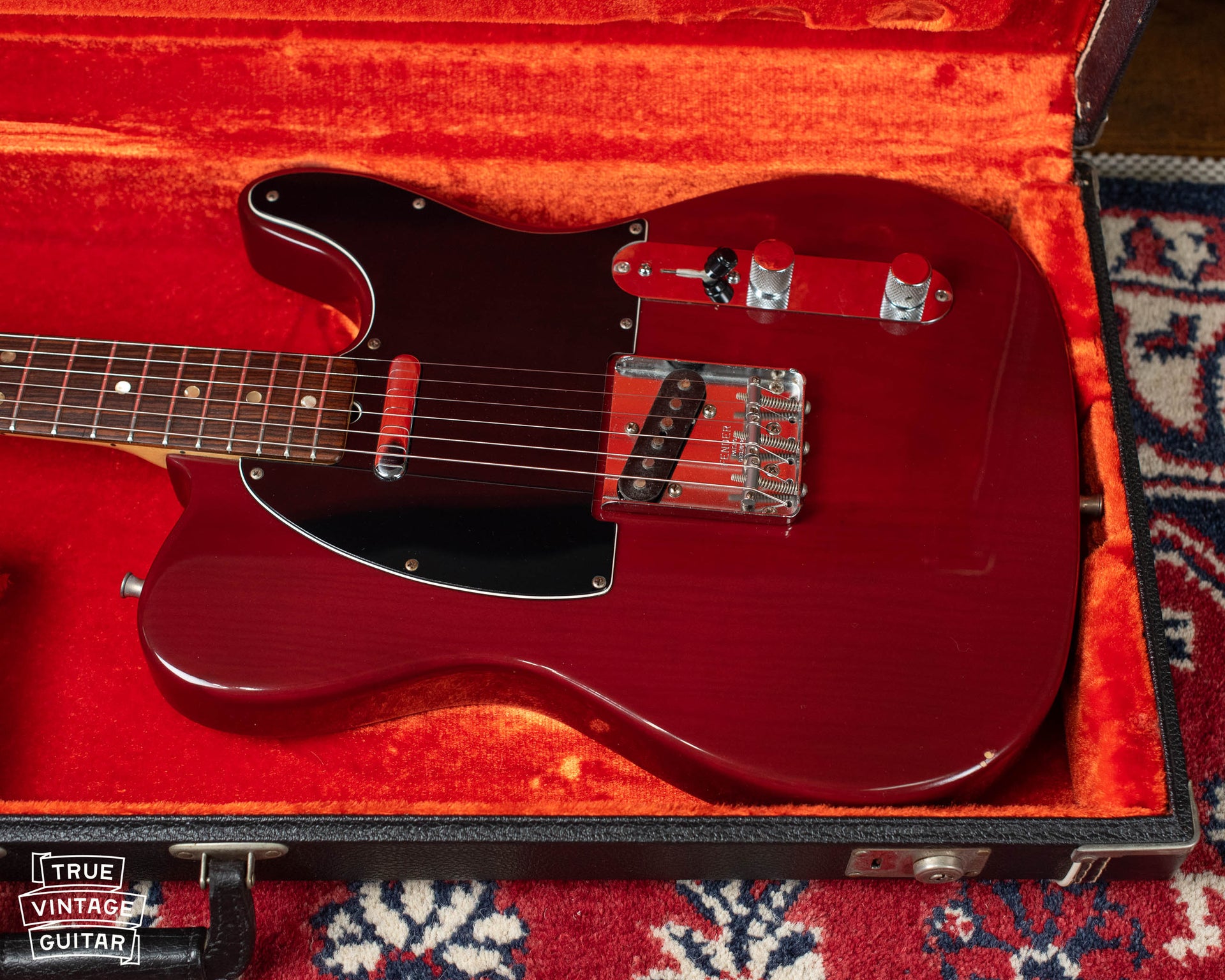 1978 Fender Telecaster Wine – True Vintage Guitar