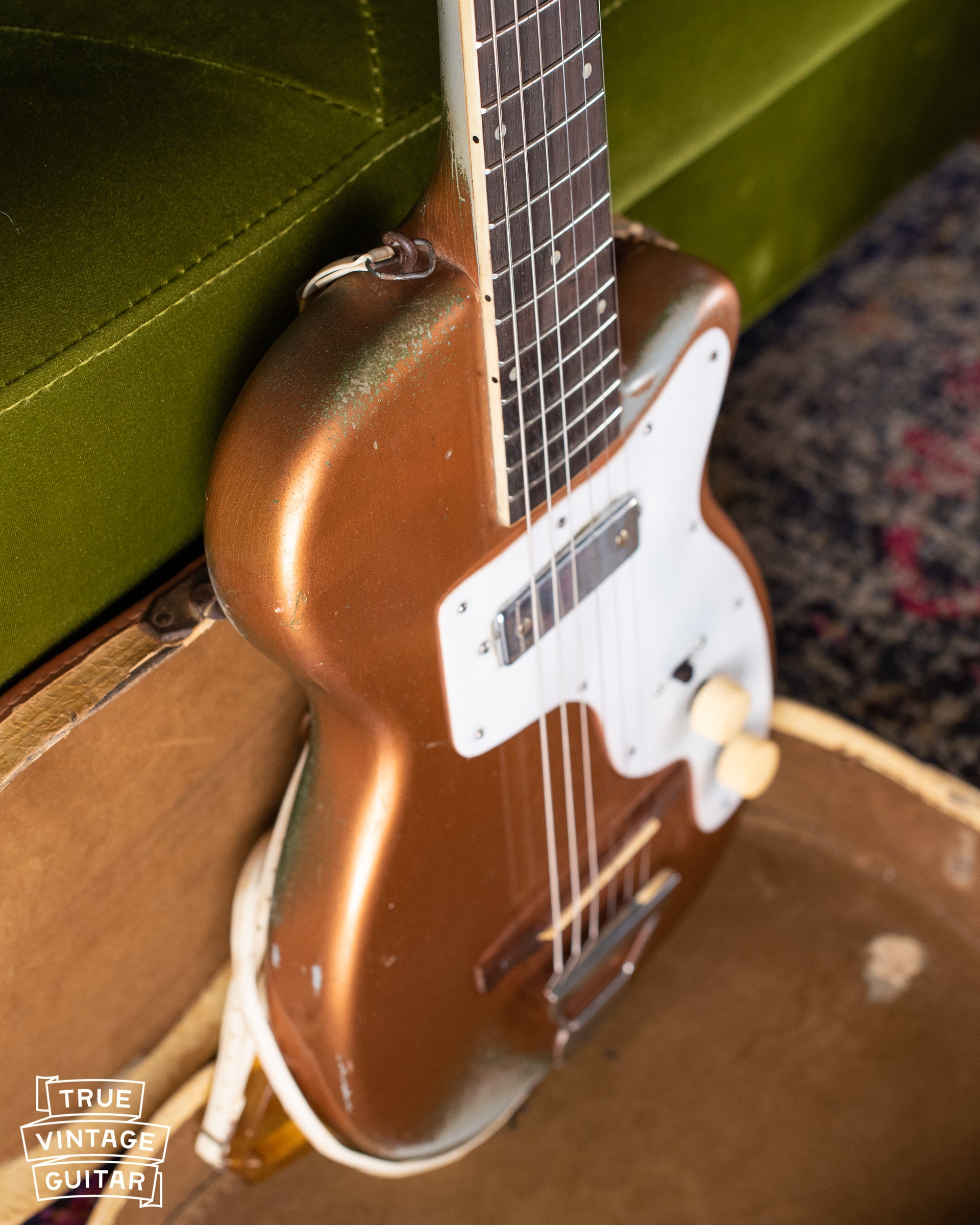 Vintage 1953 Harmony H44 Stratotone electric guitar – True Vintage Guitar