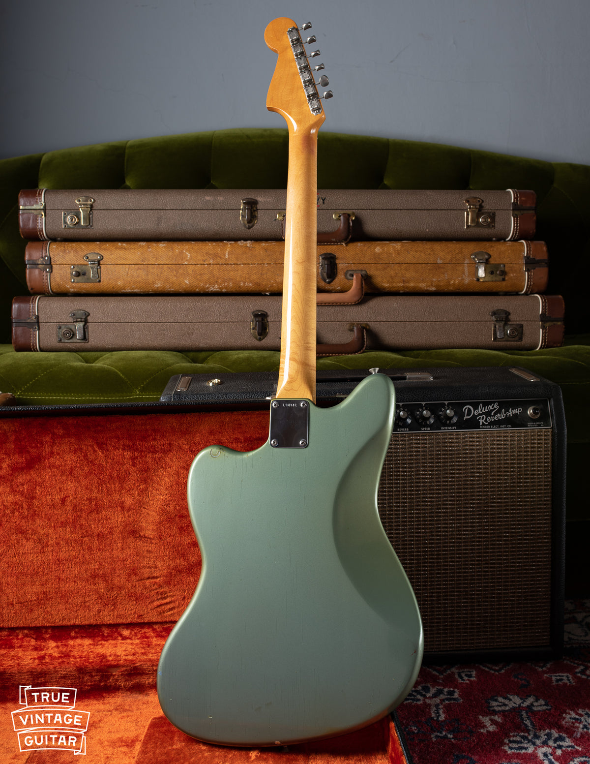 1965 Fender Jazzmaster Blue Ice Metallic – True Vintage Guitar