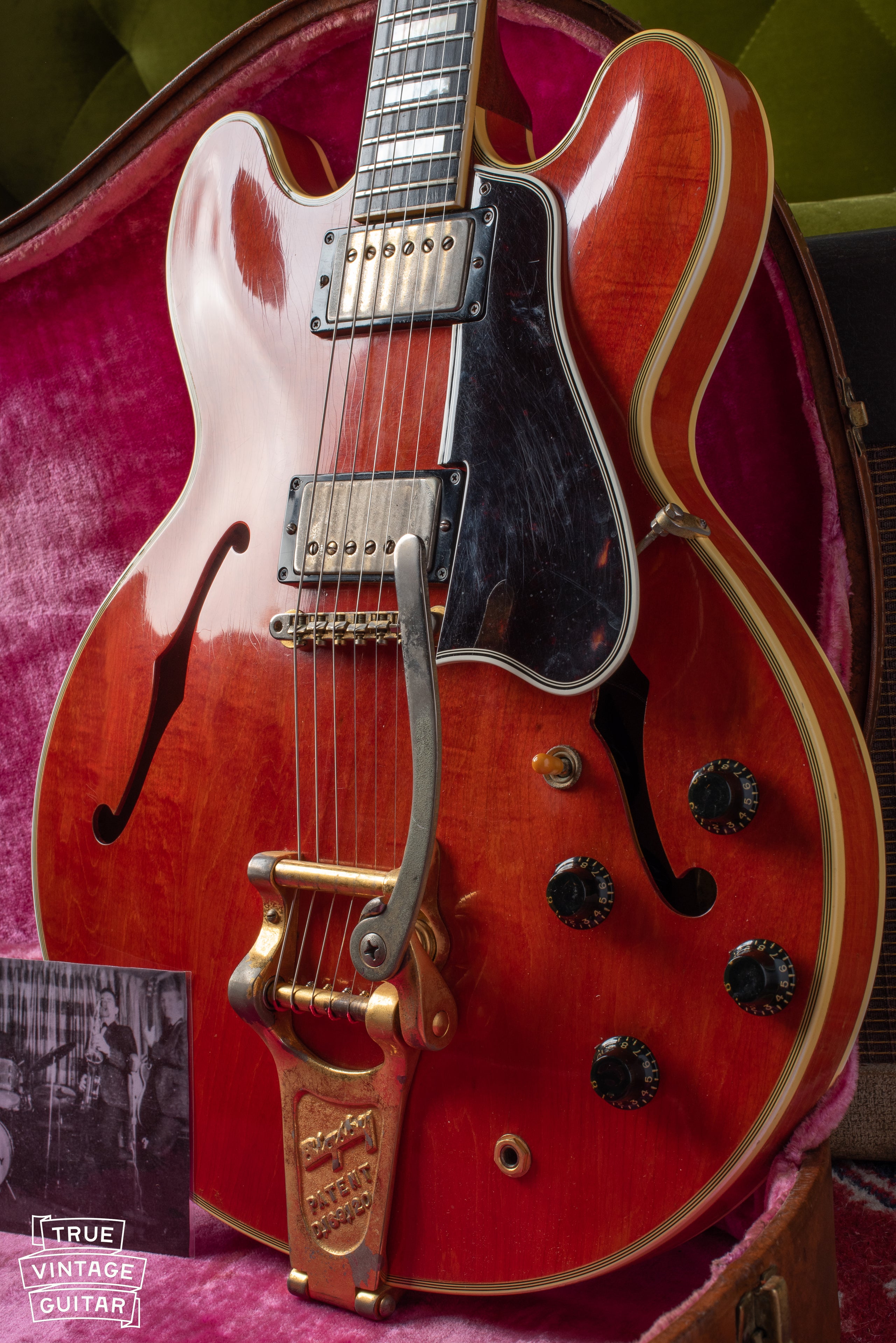 Photo Gallery of Gibson ES-355 T 1959 – True Vintage Guitar