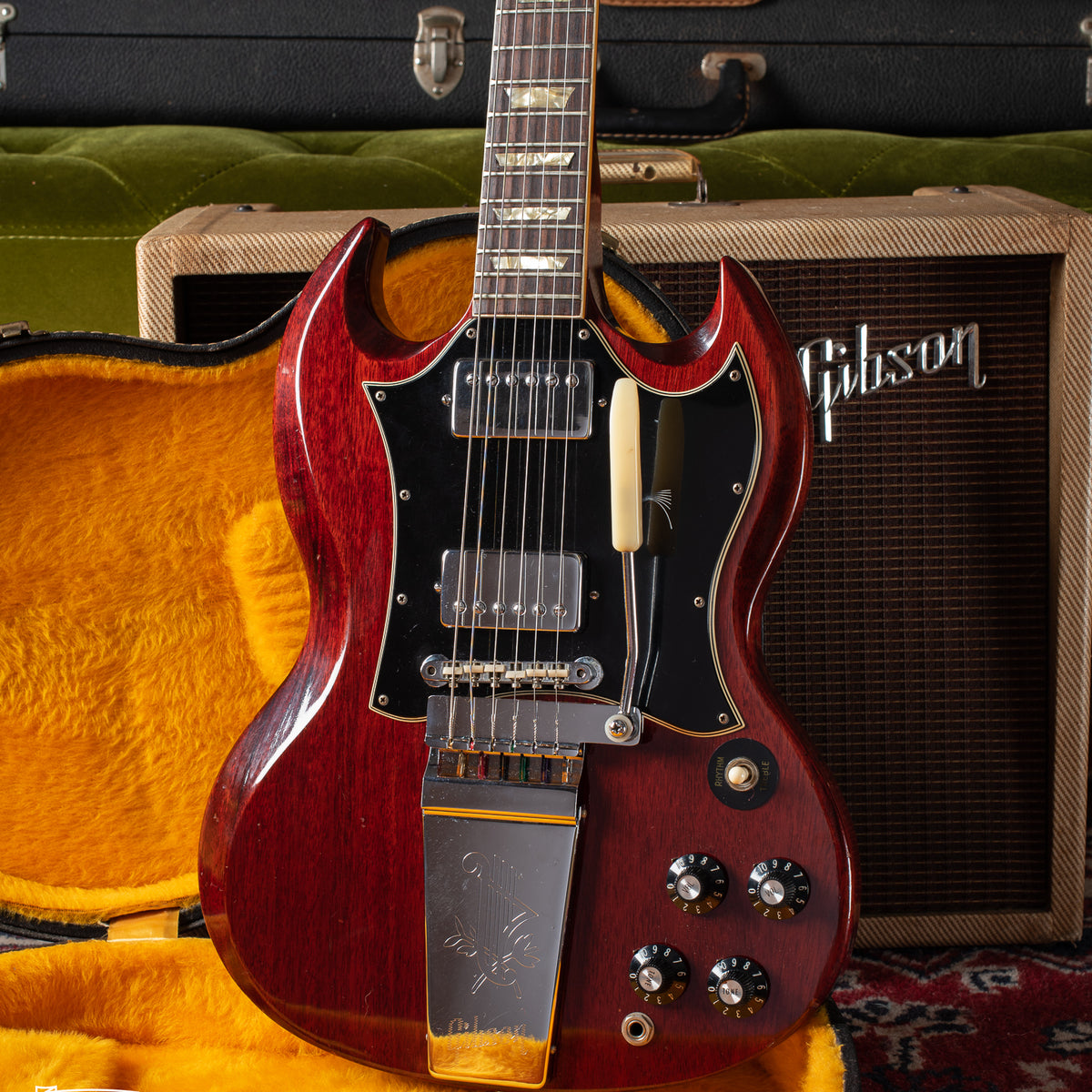 Gibson SG Standard 1968 Cherry Red – True Vintage Guitar
